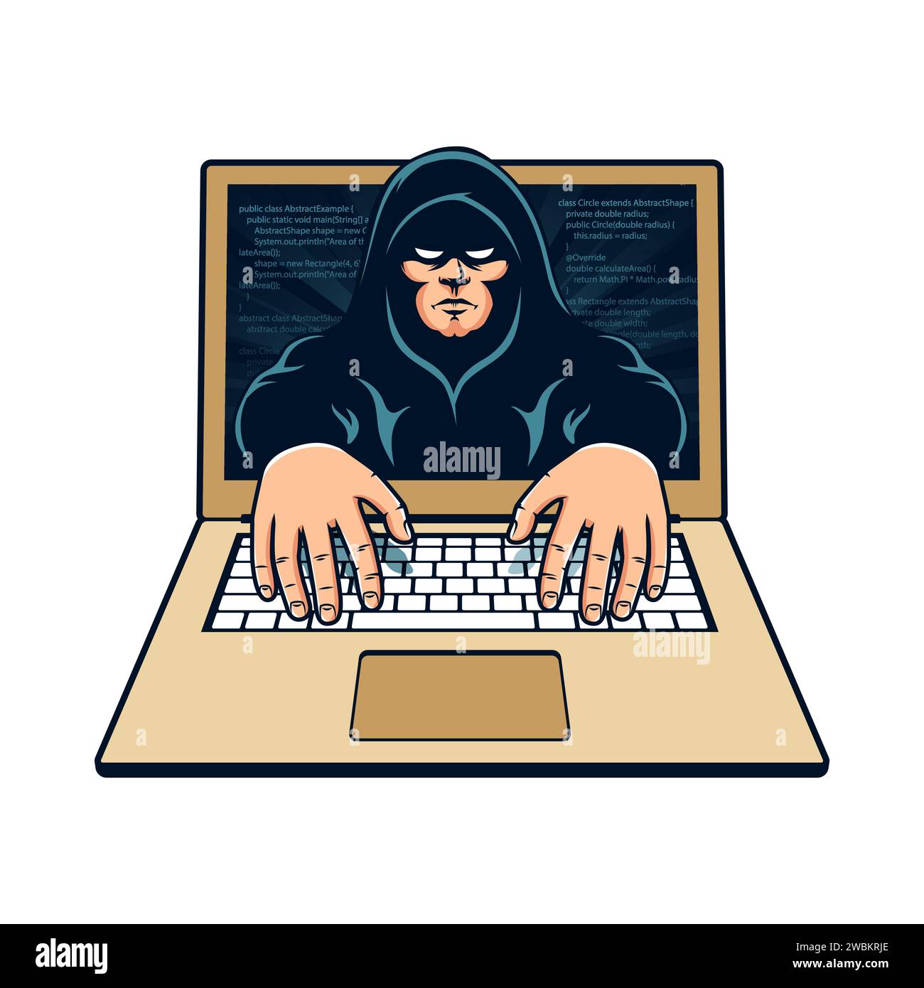 Accesso remoto Immagini Vettoriali Stock - Alamy
