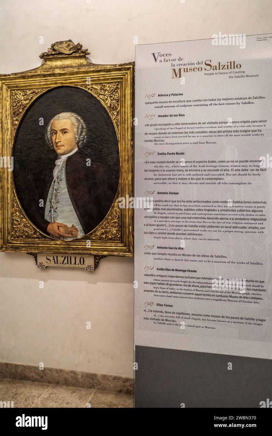 Foto con dipinto ad olio ritratto con voci a favore della creazione del ...