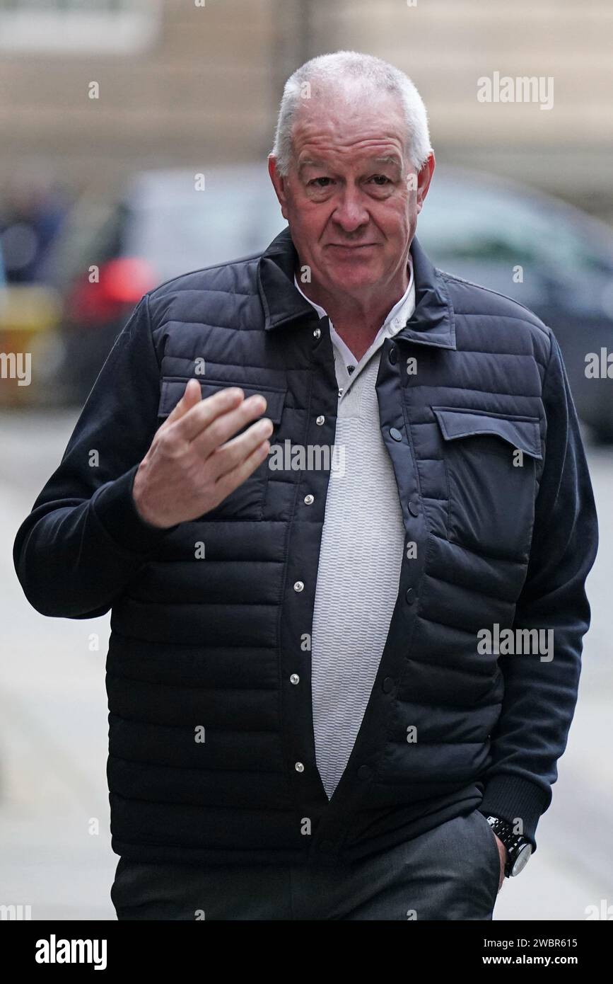 Rab Thomson presso l'alta Corte di Edimburgo per un'udienza procedurale ...