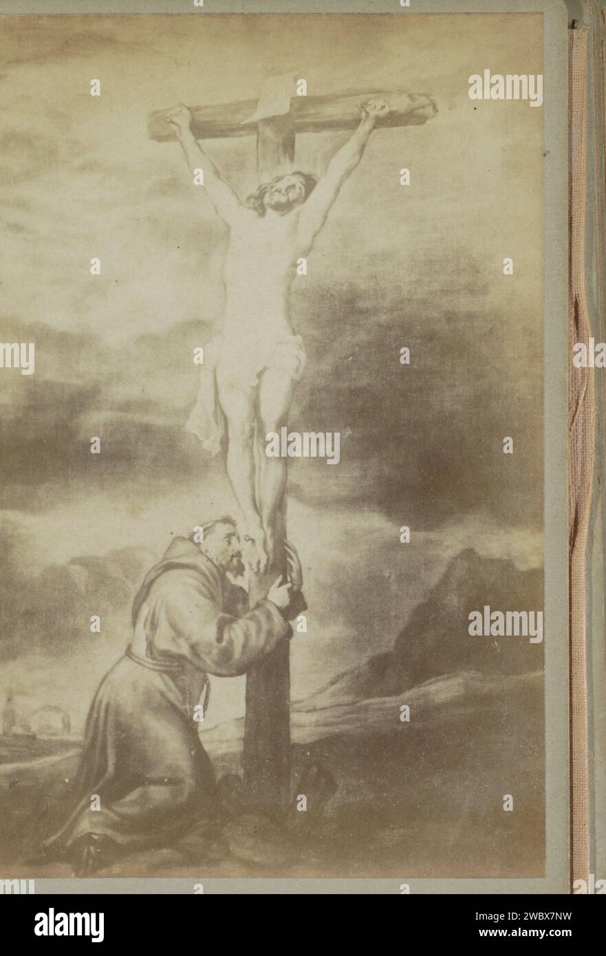 Produzione fotografica del dipinto "il Santo Francesco ai piedi della ...
