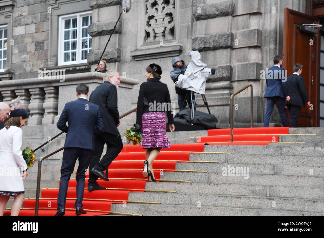 Copenaghen/Danimarca 02 ottobre 2018.. Famiglia di raoyal danese H.M.la ...