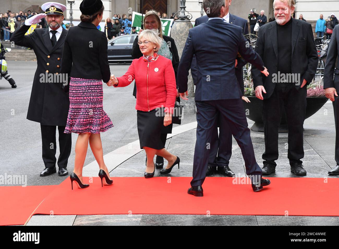 Copenaghen/Danimarca 02 ottobre 2018.. Famiglia di raoyal danese H.M.la ...