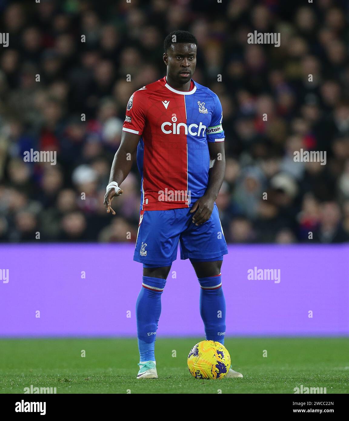 Marc Guehi di Crystal Palace. Crystal Palace / Brighton & Hove Albion ...