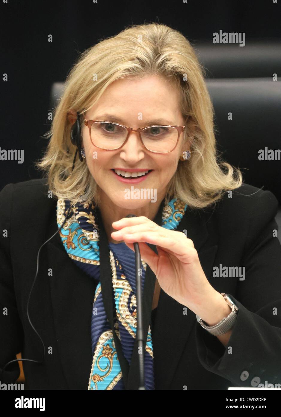Tokyo, Giappone. 18 gennaio 2024. Melissa Parke, la direttrice ...