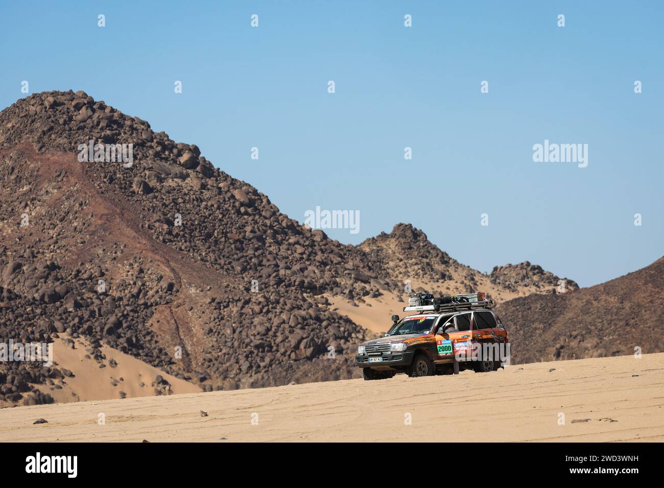 2000 DPPI Car durante la fase 11 della Dakar 2024 il 18 gennaio 2024 ...