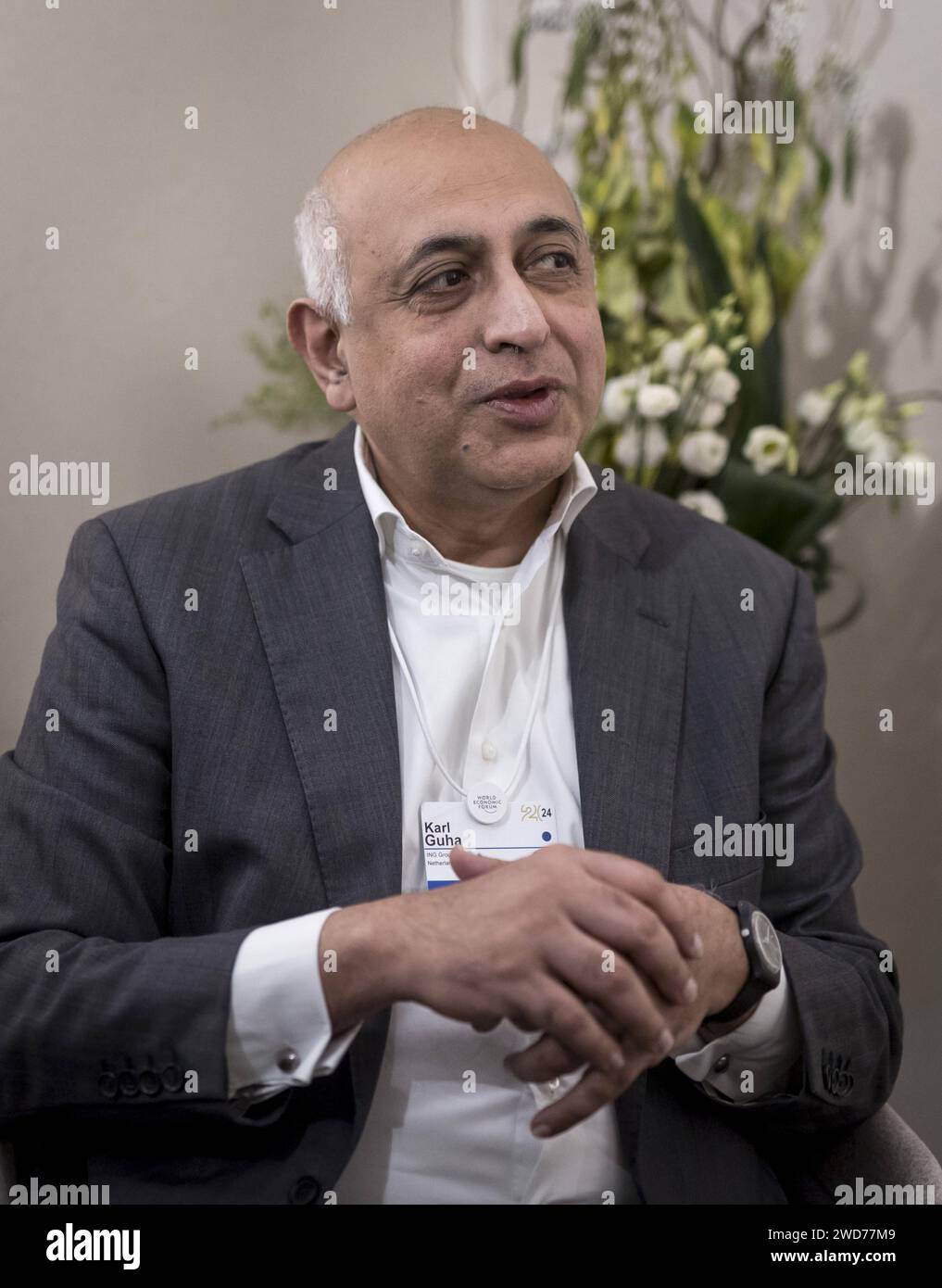 Karl Guha, Vorsitzenden des Aufsichtsrats ING, aufgenommen waehrend des ...