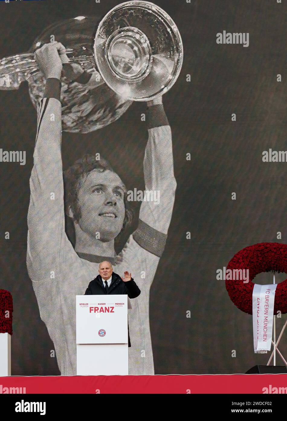 Franz beckenbauer ex presidente dell'fcb immagini e fotografie stock ad ...