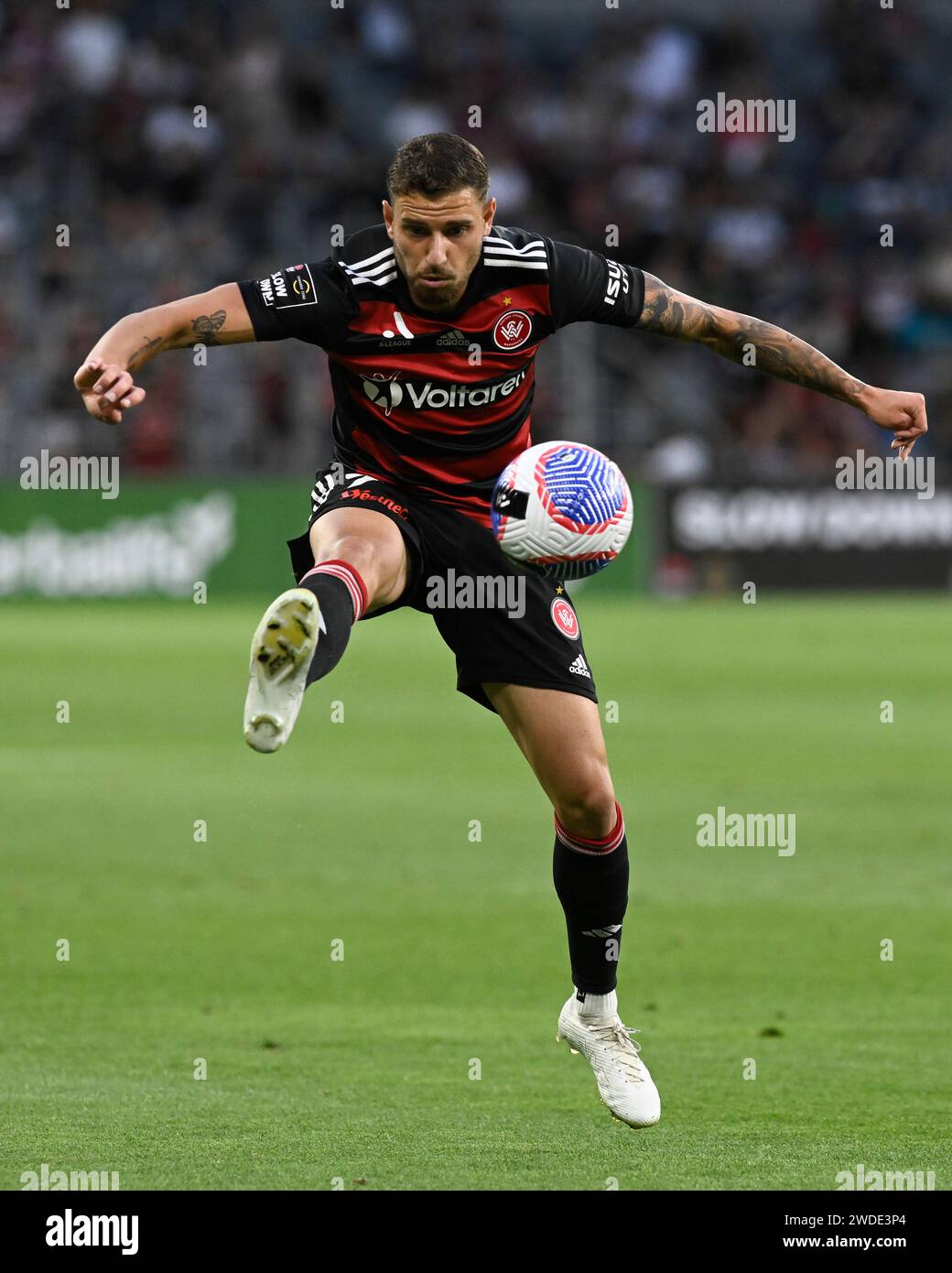 20 gennaio 2024; CommBank Stadium, Sydney, NSW, Australia: A-League ...