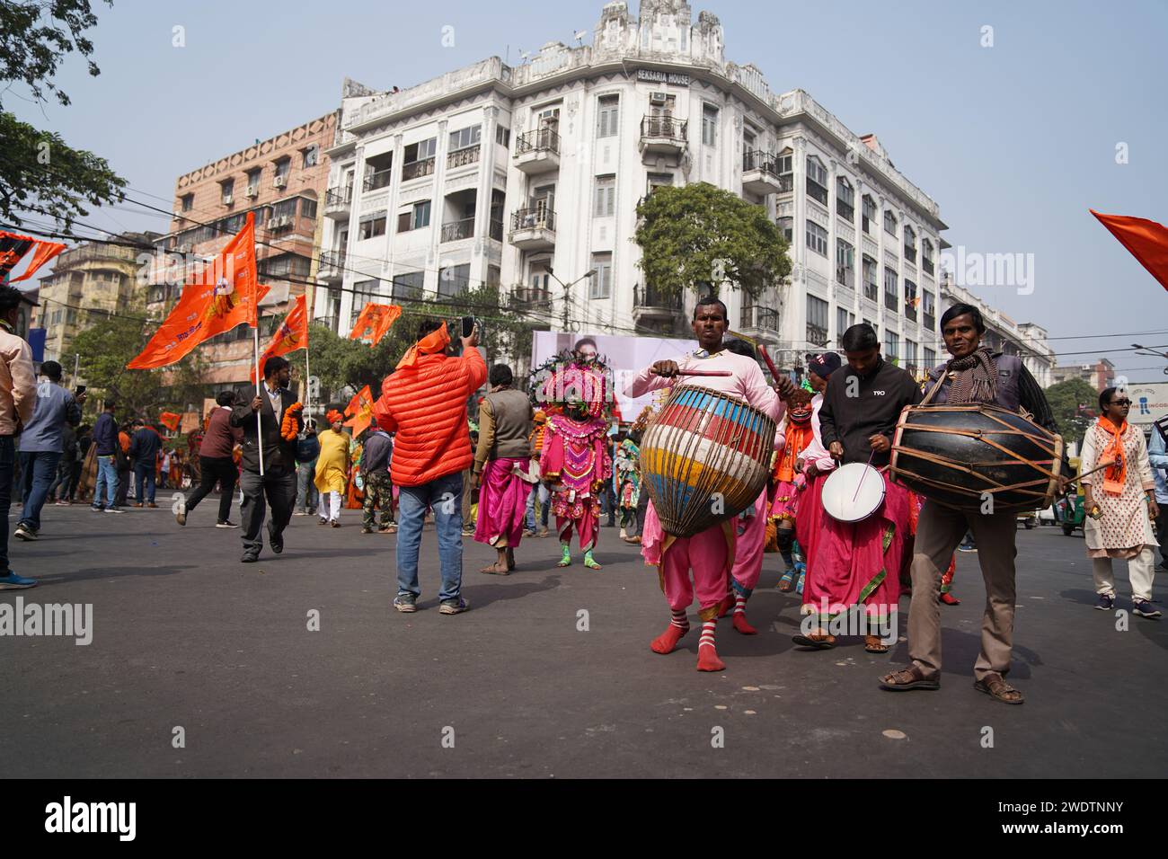 In un'esplosione di colori e festività, Calcutta ha assistito a una ...