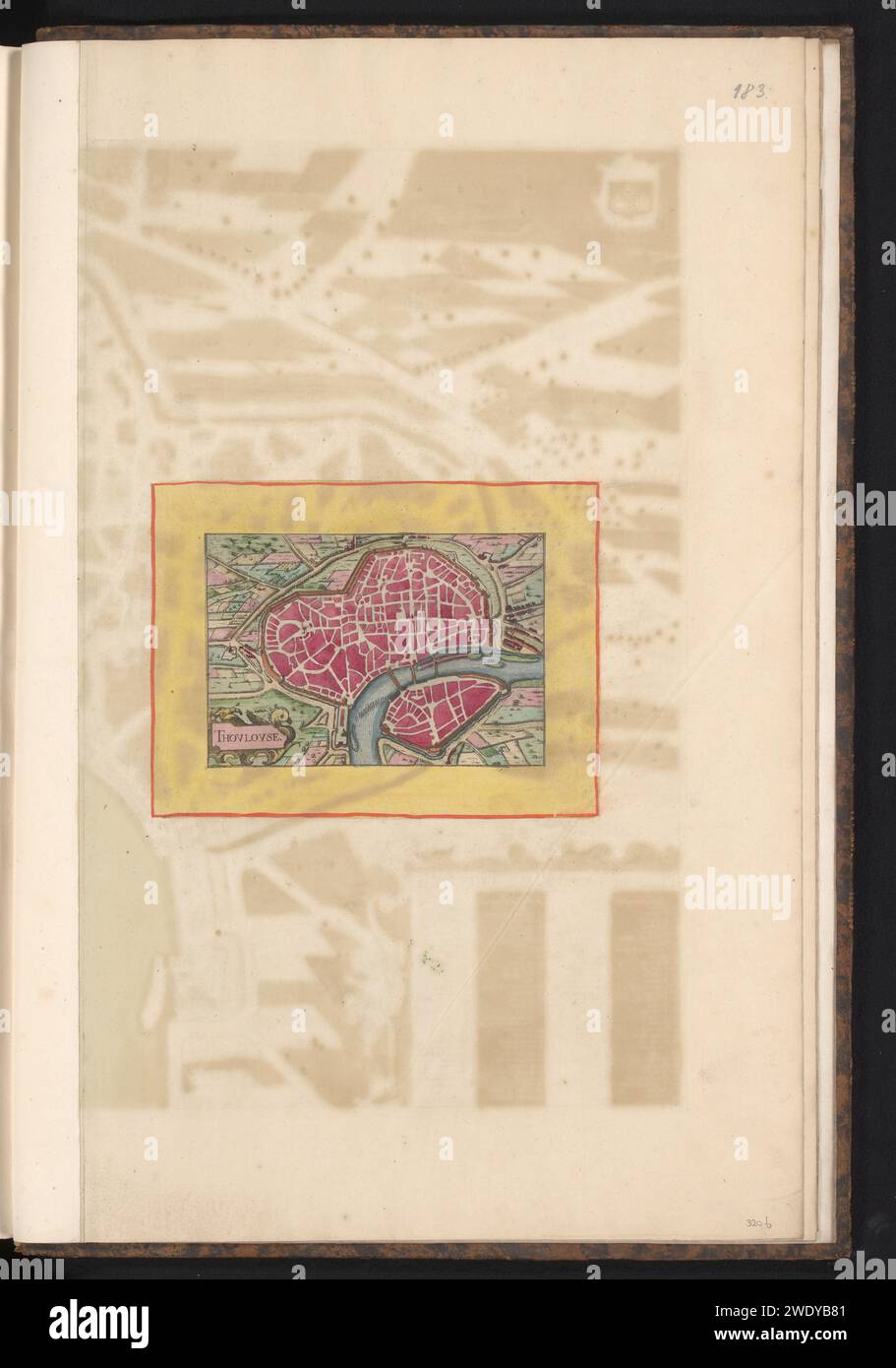 Mappa di tolosa immagini e fotografie stock ad alta risoluzione - Alamy