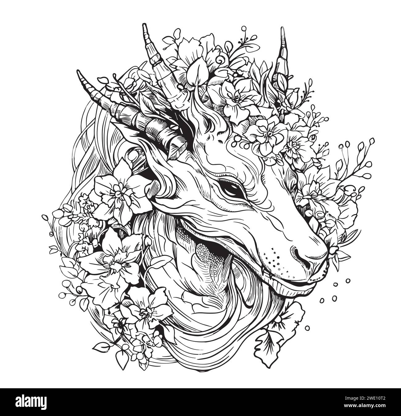 Disegno drago da colorare immagini e fotografie stock ad alta ...