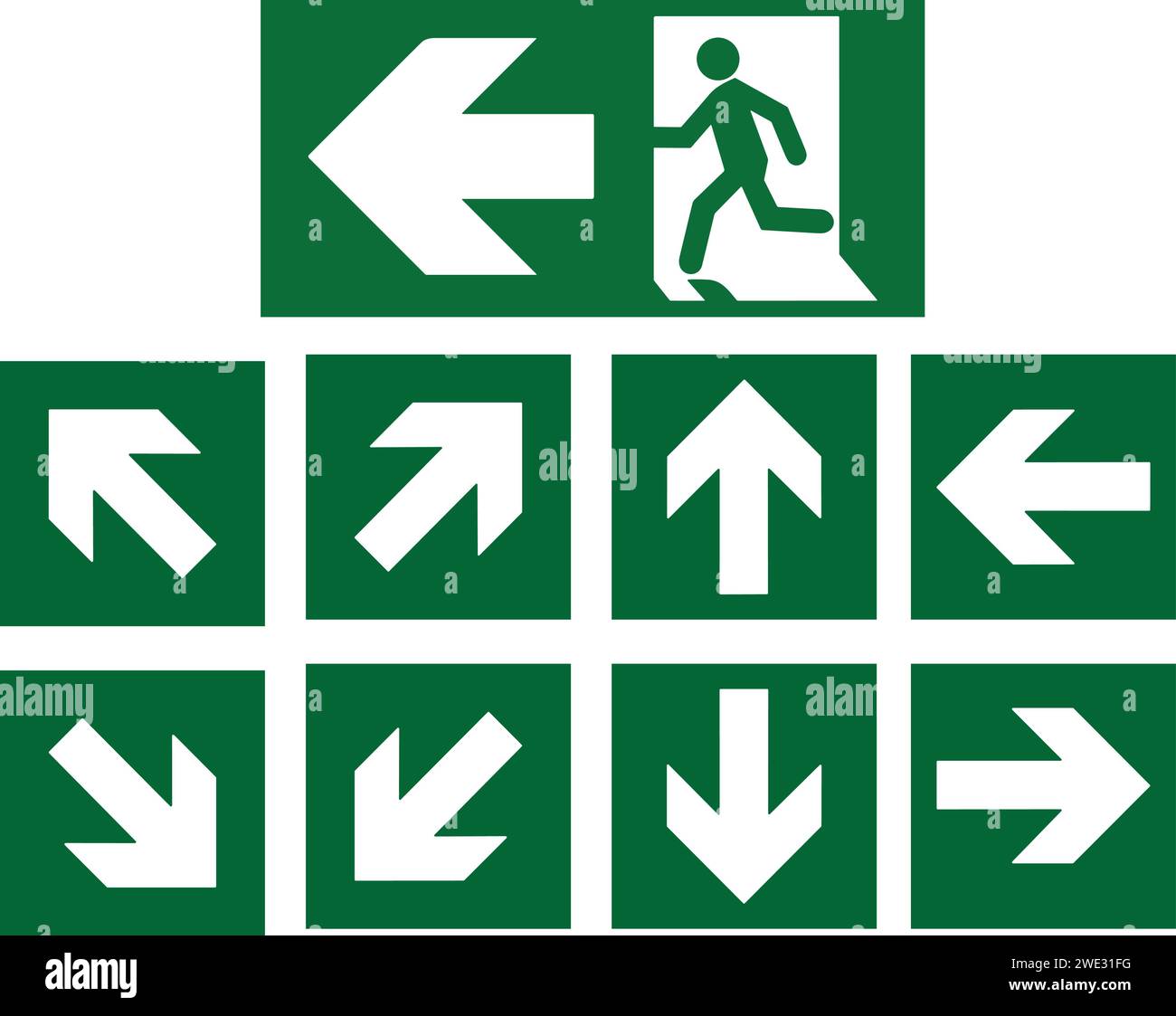 Entrata antincendio Immagini Vettoriali Stock - Alamy