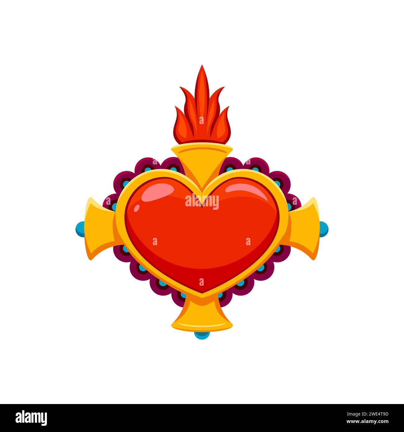 Sacro cuore di gesù Immagini senza sfondo e Foto Stock ritagliate - Alamy