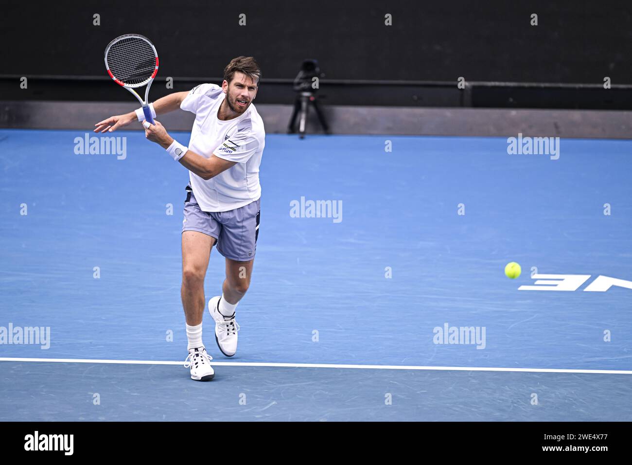 Cameron Norrie di GBR durante l'Australian Open 2024, torneo di tennis ...