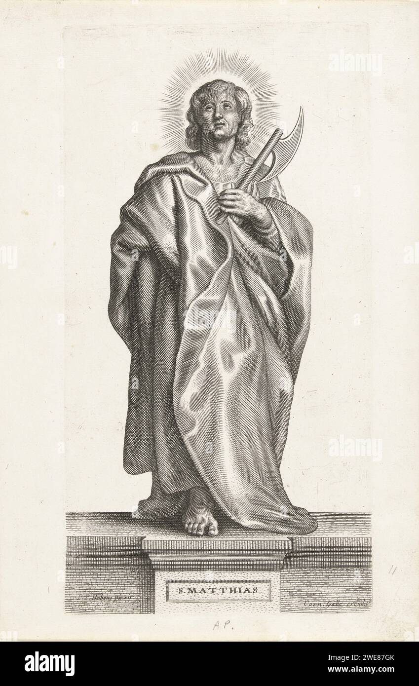 Santa Mattia, Petrus Clouwet, dopo Peter Paul Rubens, 1639 - 1670 ...