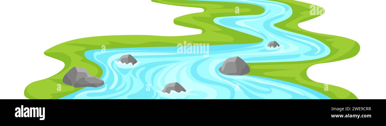 Costa tortuosa Immagini Vettoriali Stock - Alamy