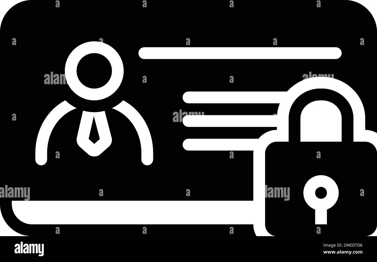 Protezione dell'identità Immagini Vettoriali Stock - Alamy