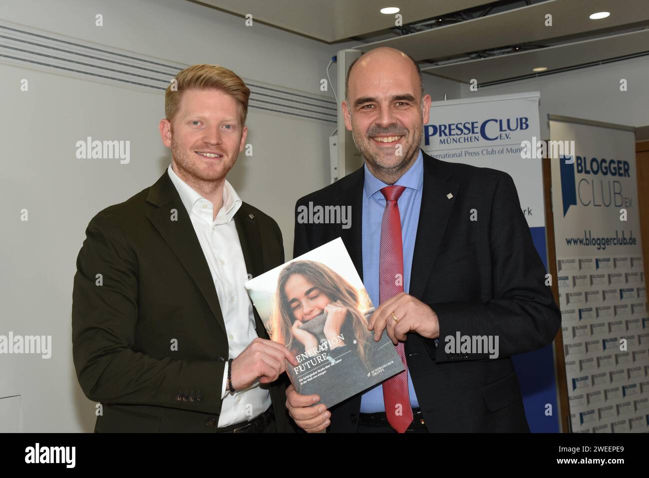 Florian Schoerghuber, Co-CEO, Schoerghuber Gruppe Bernhard Taubenberger, Studienleiter und Chief ...