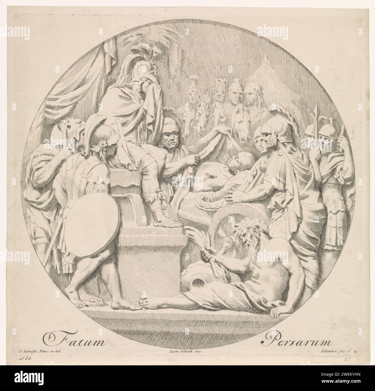 Alessandro Magno piange per la morte del re Dario III di Persia, John ...