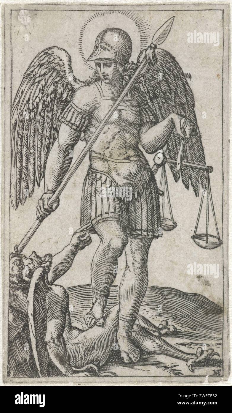 Arcangelo michele che combatte il diavolo immagini e fotografie stock ...