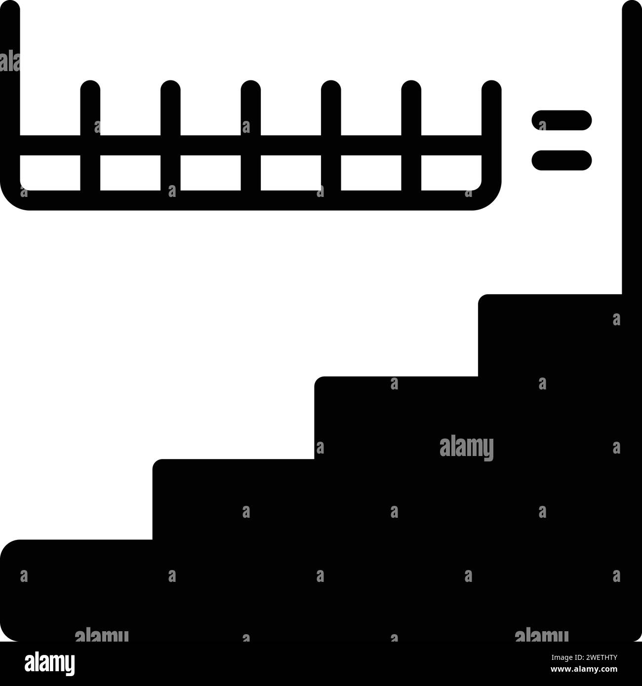 Scala a soppalco Immagini Vettoriali Stock - Alamy