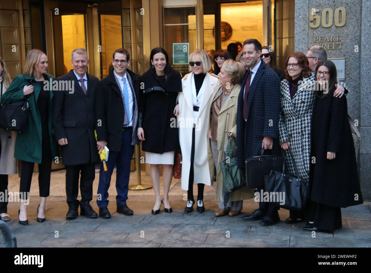 500 Pearl St, New York, NY 10007, USA. 26 gennaio 2024. Il querelante e ...