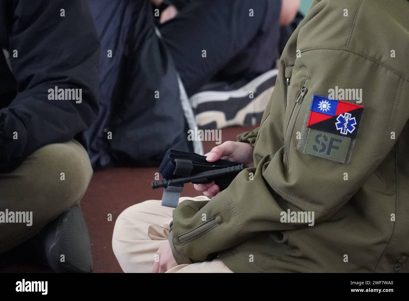 © Mandi Heshmati/MAXPPP - Taipei 27/01/2024 A Taiwan, l Organization de ...