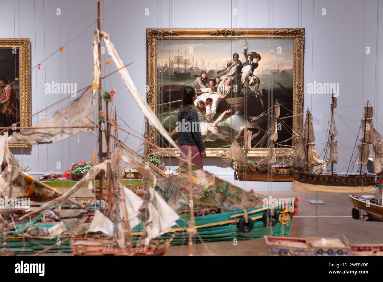 La Royal Academy of Arts, Londra, Regno Unito. 30 gennaio 2024 ...