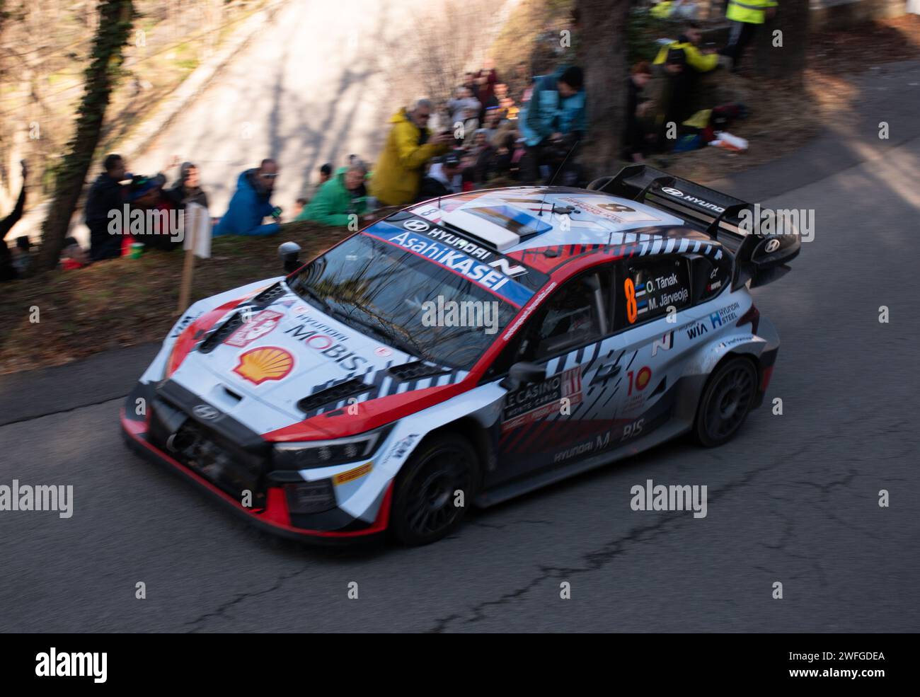 Rallye monte carlo 2024 rally wrc immagini e fotografie stock ad alta ...