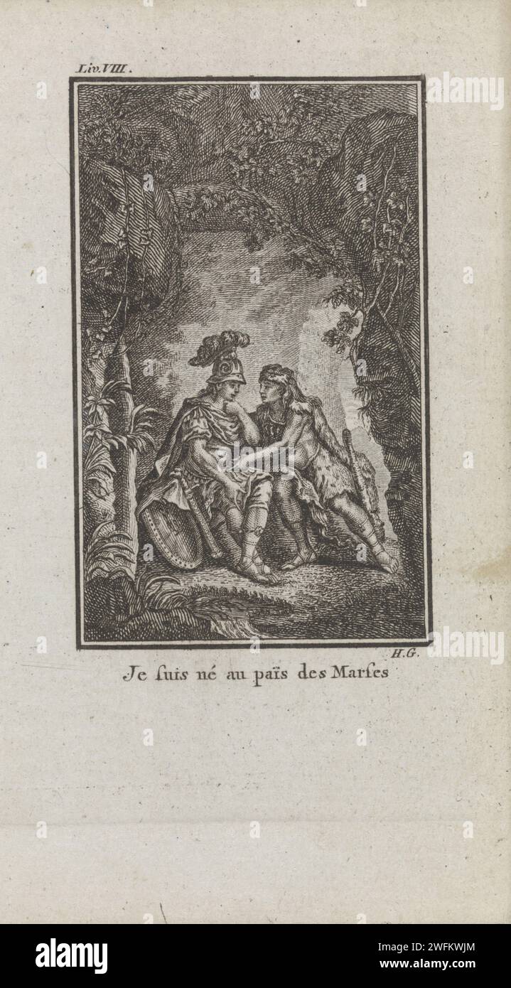 Leo racconta a Numa la sua storia di vita, Henri-Joseph Godin, 1790 ...
