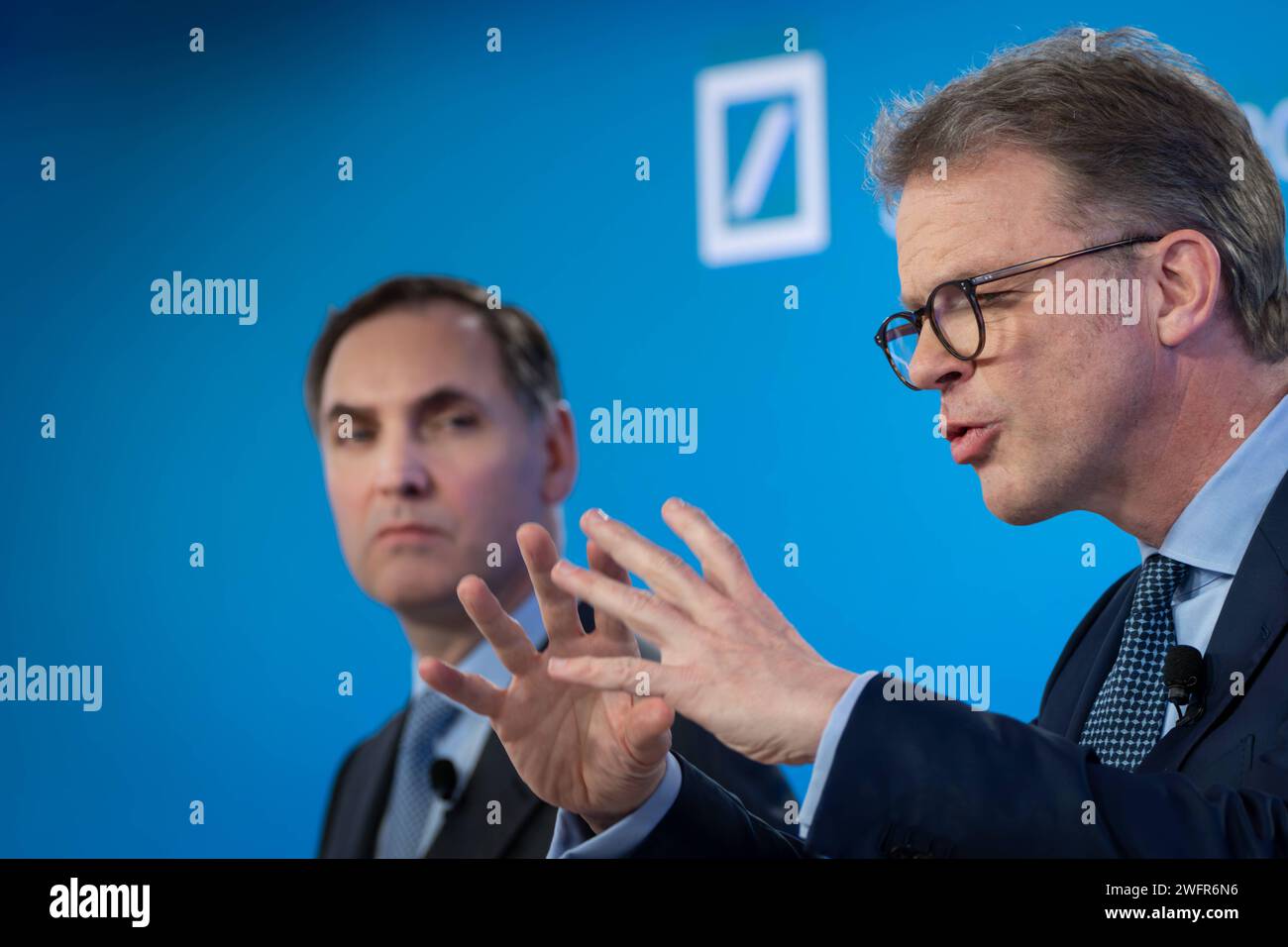 Deutsche Bank Jahresmedienkonferenz 2024 James von Moltke ...