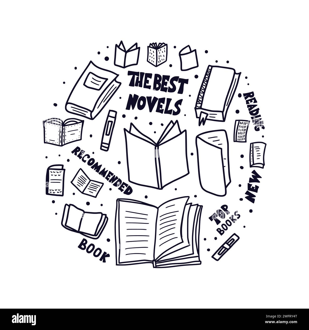 Testi scritti a mano Immagini Vettoriali Stock - Alamy