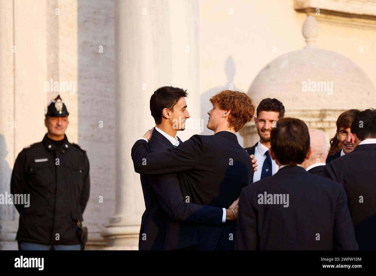 Roma, Italia. 1 febbraio 2024. Foto Cecilia Fabiano/la Presse 01 febbraio 2024 Roma, Italia ...