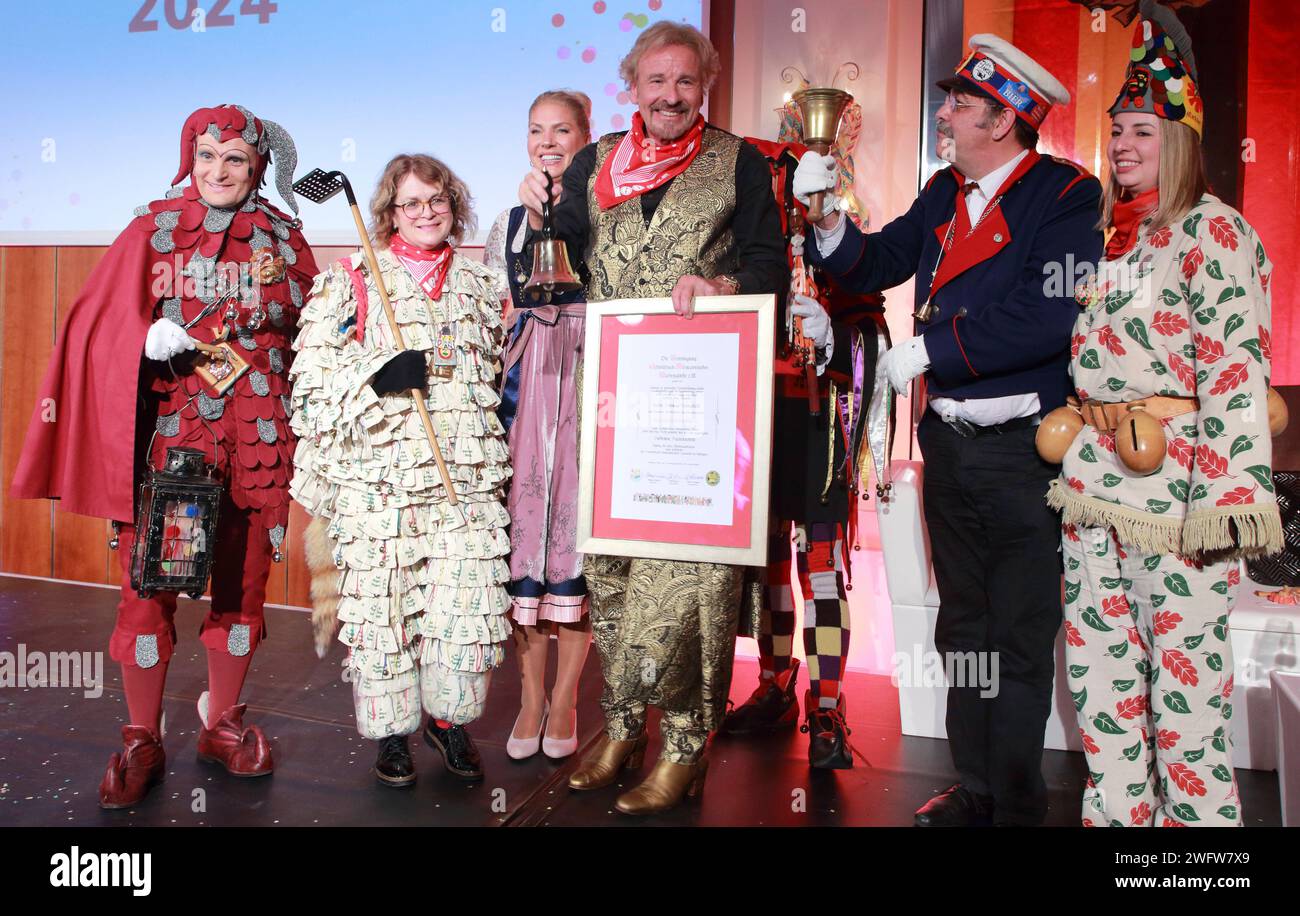 Rust, Germania - 31 gennaio 2024: Il TV Show Entertainer Thomas ...