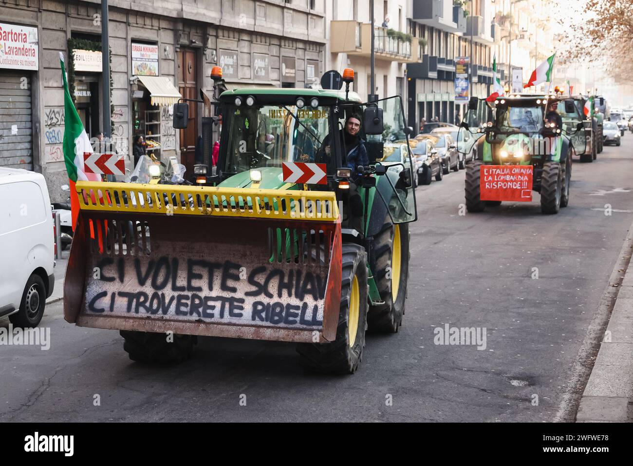 Milano, Italia. 1 febbraio 2024. Foto Alessandro Bremec/LaPresse01-02 ...