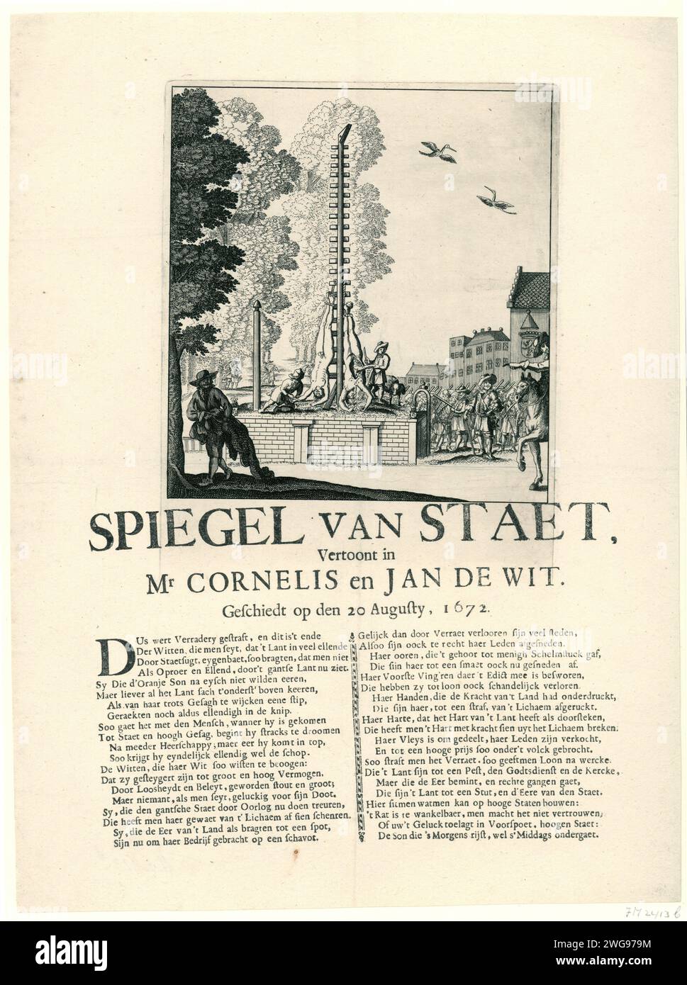 Mutilazione dei corpi dei fratelli De Witt, 1672, Anonymous, 1672 ...