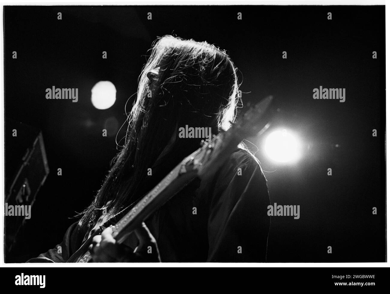 ROB BAKER, TRAGICALLY HIP, 1993: Rob Baker chitarrista della band ...