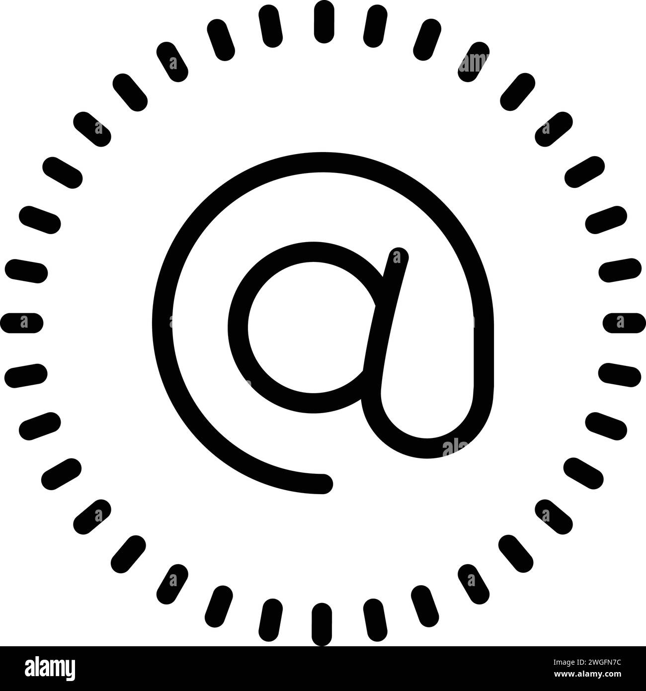 Simbolo di descrizione Foto e Immagini Stock in Bianco e Nero - Alamy