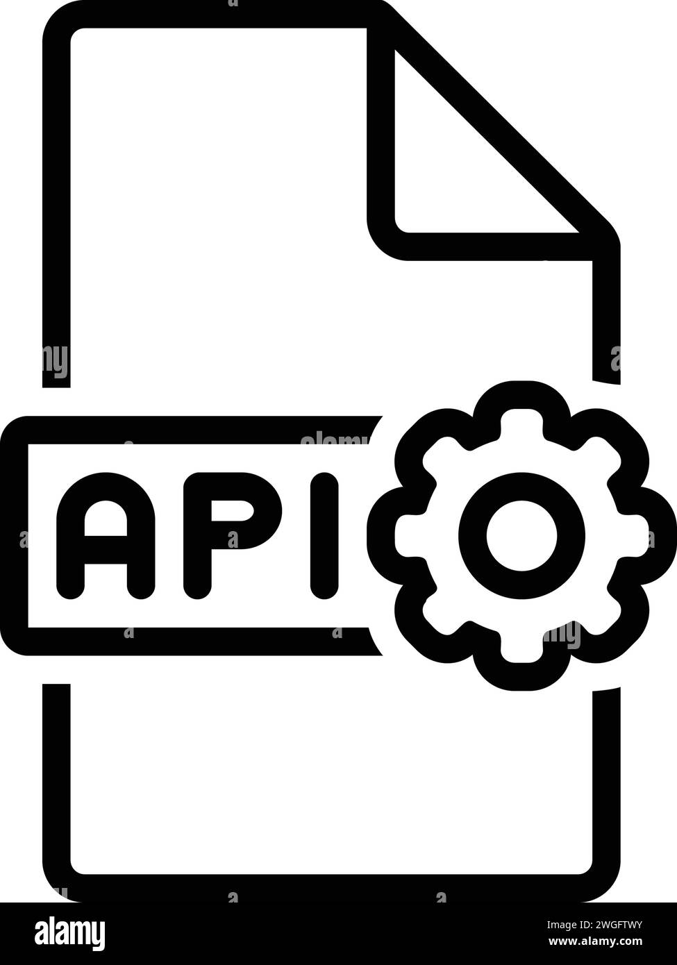 Software api Immagini Vettoriali Stock - Alamy