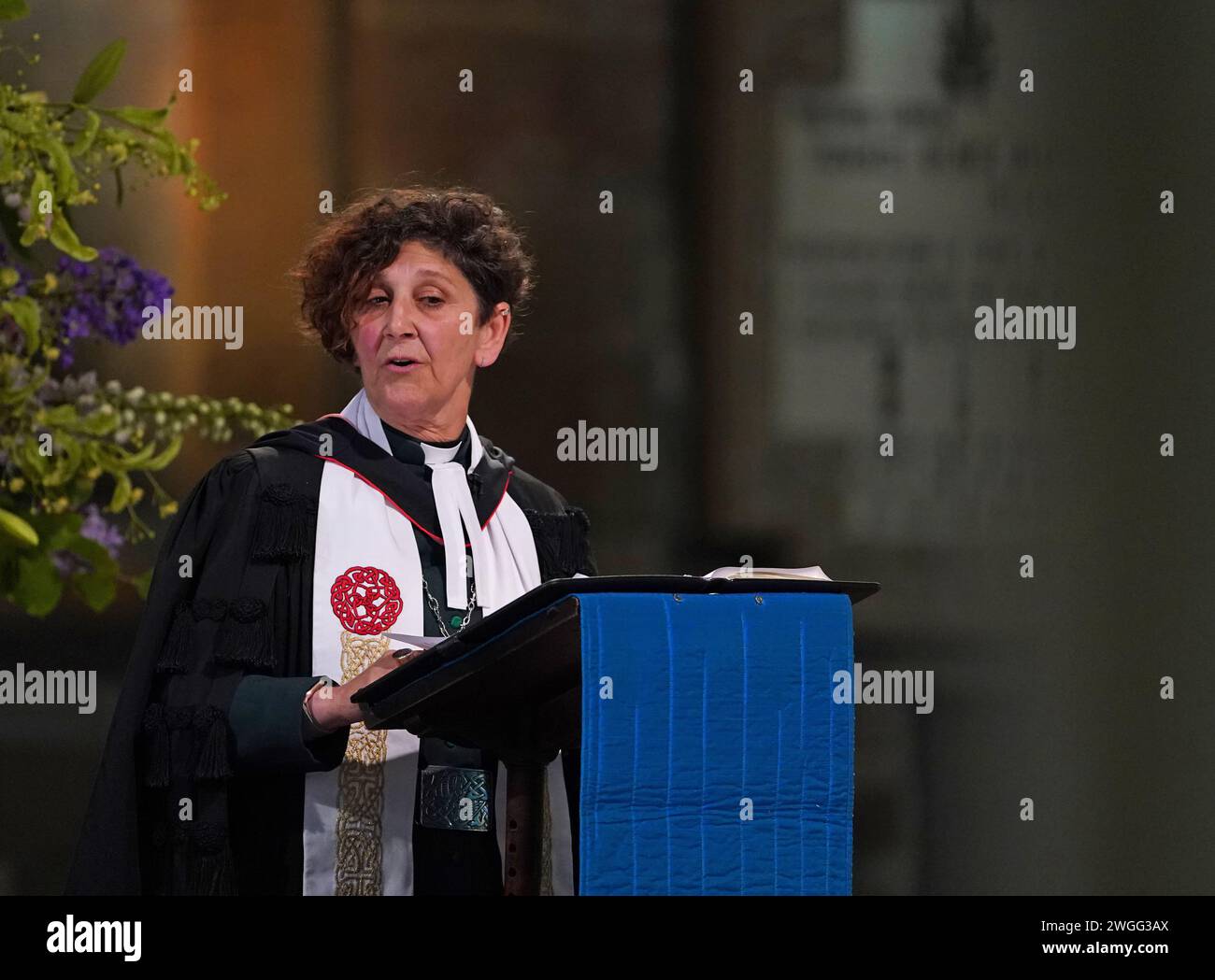 Foto del file del 05/07/23 del reverendo Sally Foster-Fulton ...