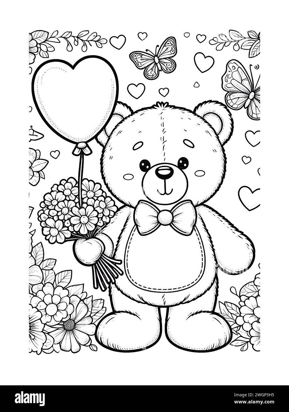 Pagine da colorare di ragazze carine immagini e fotografie stock ad ...