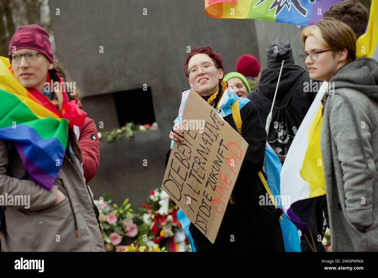 Berlino, Deutschland, DEU - Denkmal fuer die im Nationalsozialismus ...