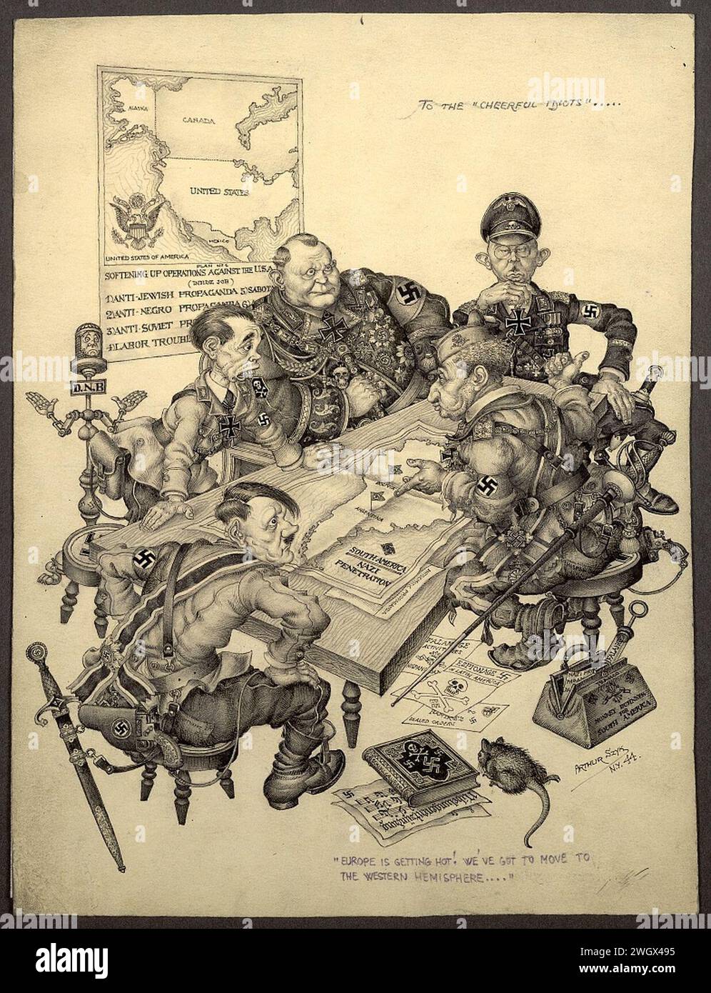 Propaganda nazista antialleata immagini e fotografie stock ad alta ...
