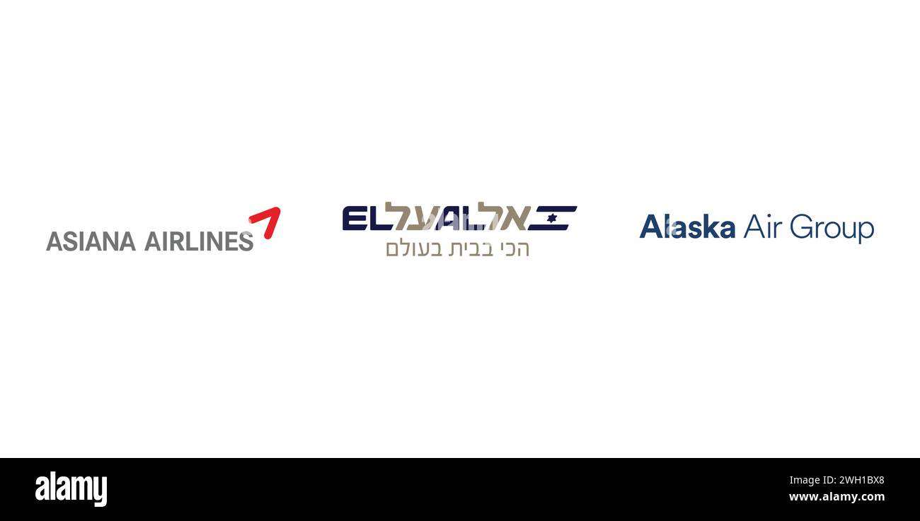 Israel airlines Immagini Vettoriali Stock - Alamy