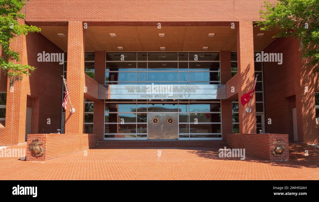 Marine corps recruit depot parris island immagini e fotografie stock ad ...