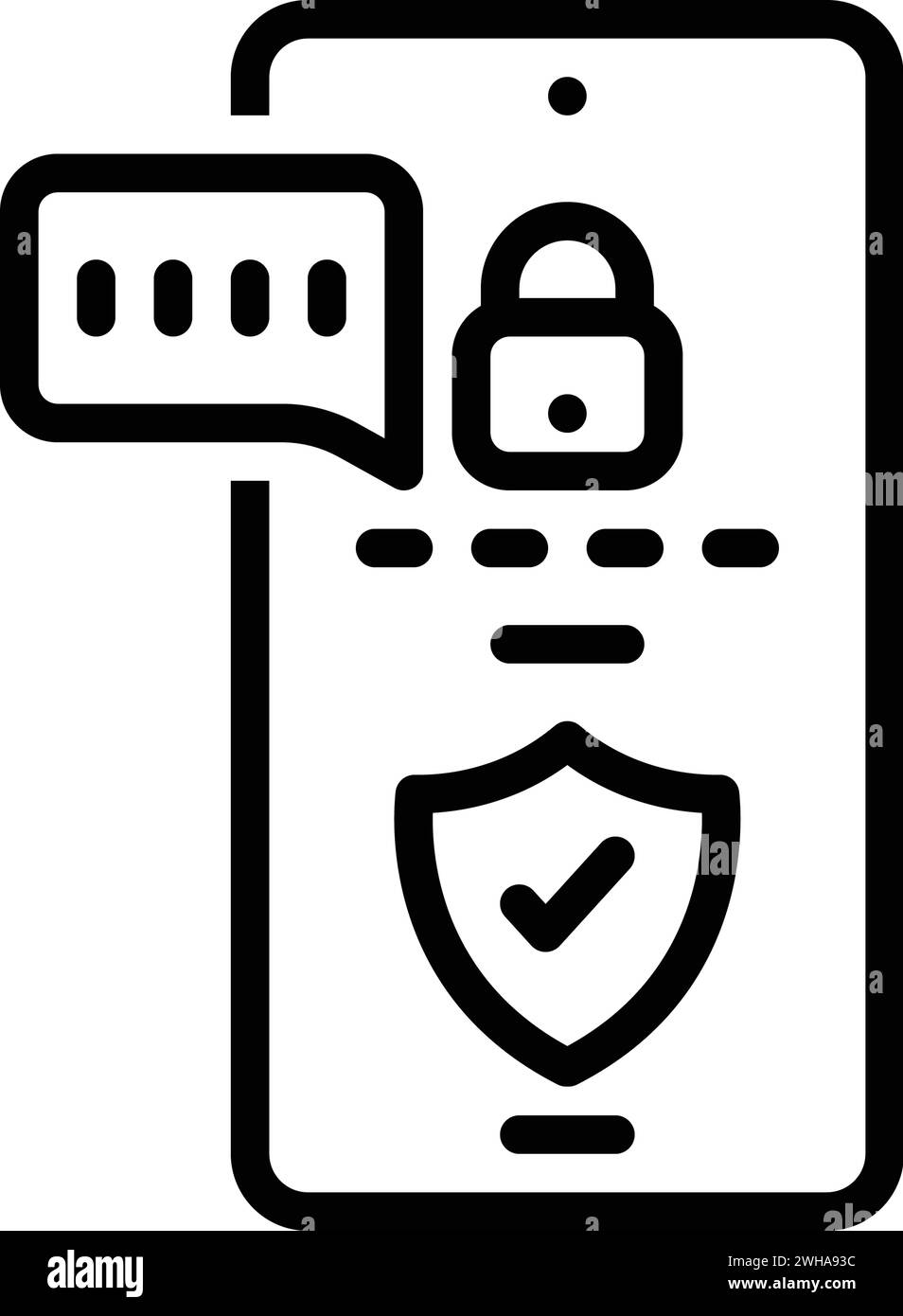 Símbolo de verificación Foto e Immagini Stock in Bianco e Nero - Alamy