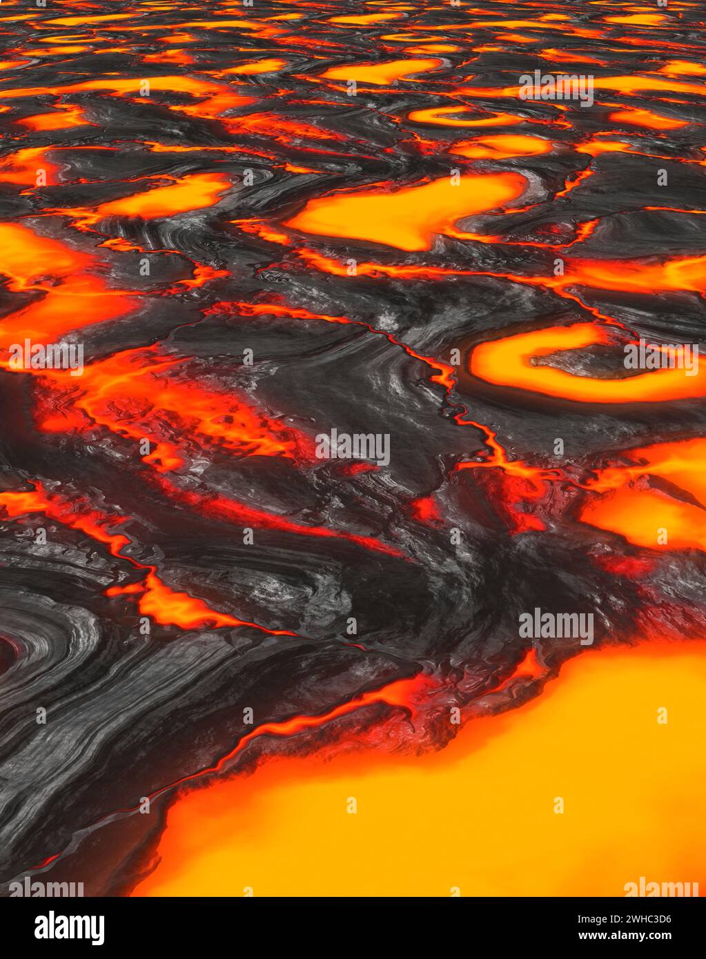 Flusso di lava fuso immagini e fotografie stock ad alta risoluzione - Alamy