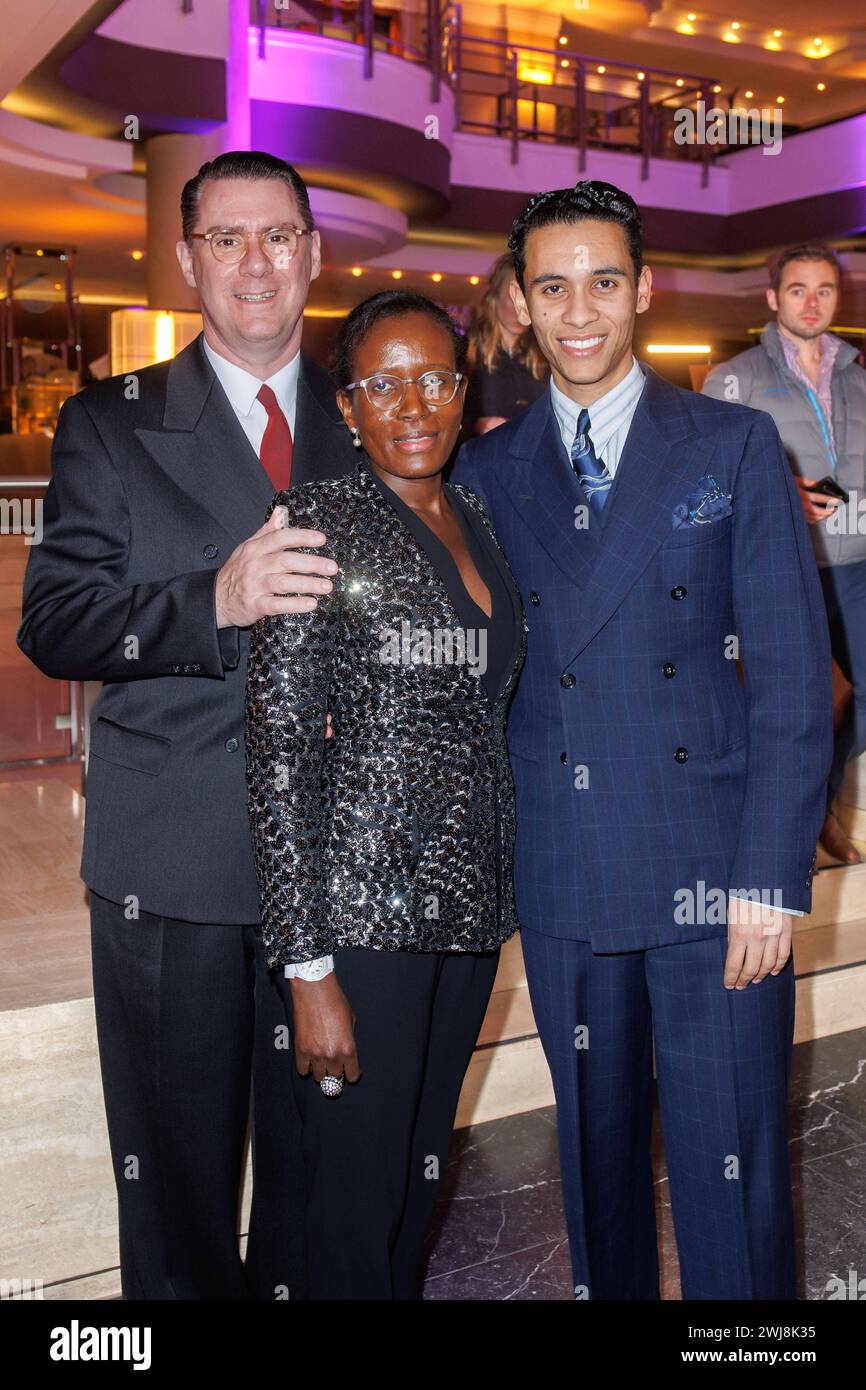 Premio Askania 2024 Andrej Hermlin, Joyce Hermlin und David Hermlin ...