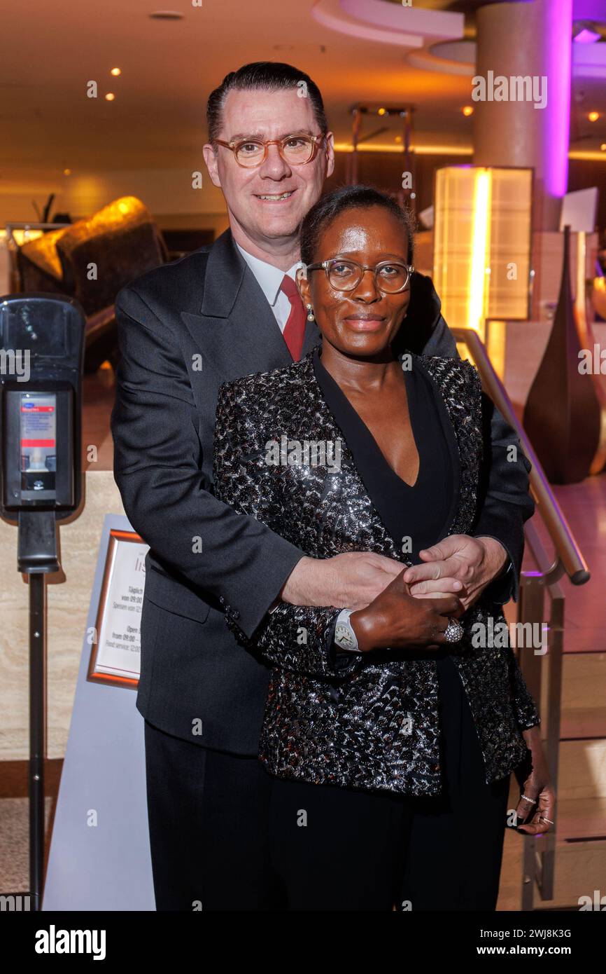 Premio Askania 2024 Andrej Hermlin und Joyce Hermlin beim Askania Award ...