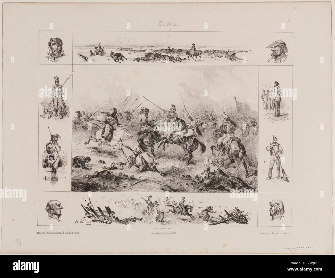 Jean-Victor Adam, noto come Victor Adam (1801-1866), pittore e ...